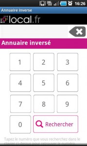 Annuaire Inversé: Qui m'appelle