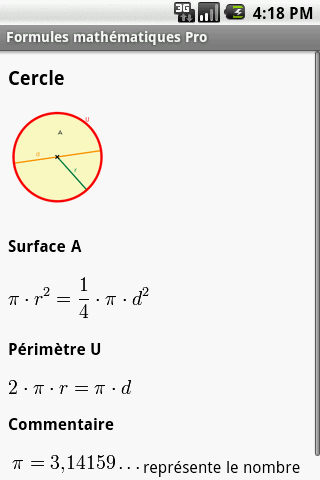 Formules Mathématiques: Toutes les formules y sont