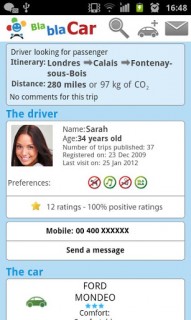 BlaBlaCar: Une application pour le covoiturage