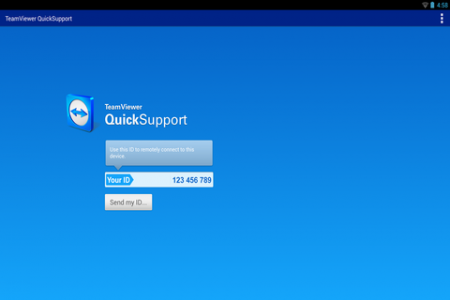 TeamViewer QuickSupport: Votre Android depuis un PC