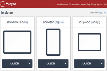 Manymo: Un émulateur Android gratuit en ligne