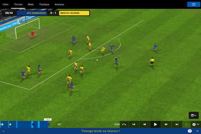 Test du Jeu: Football Manager Touch 2016