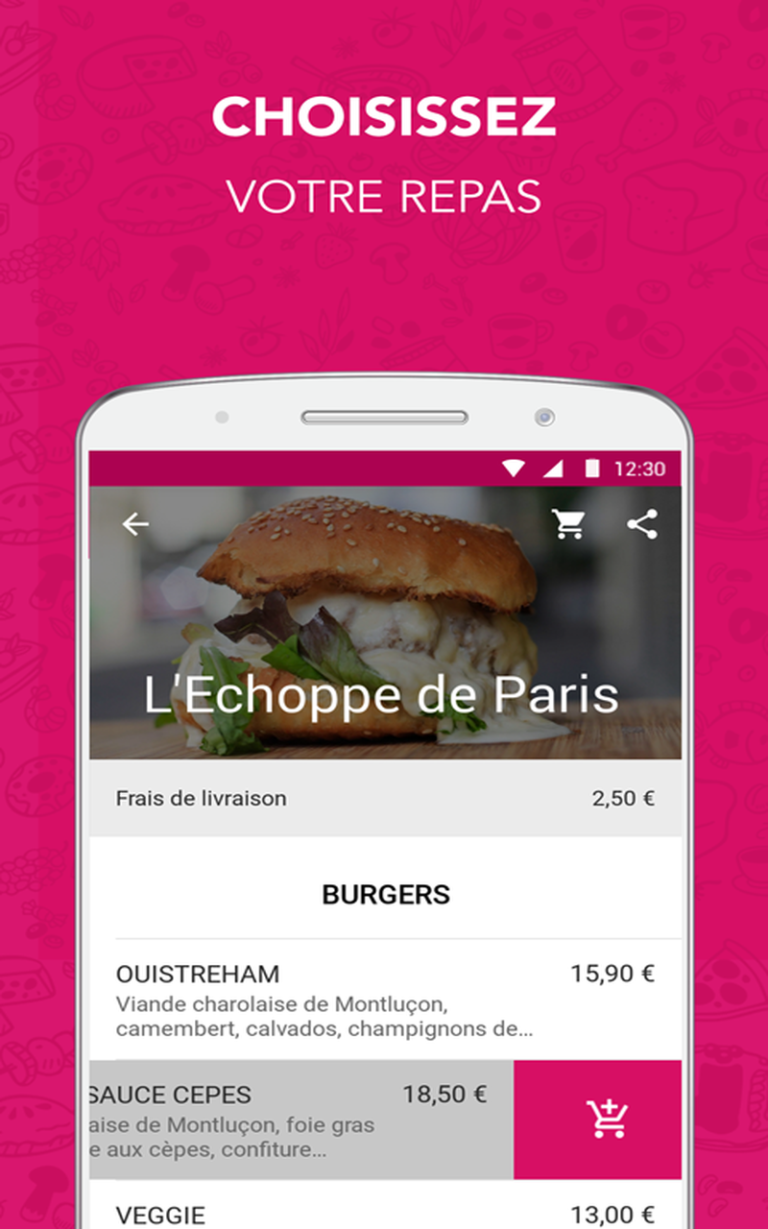 Foodora: Restauration à domicile sur Android