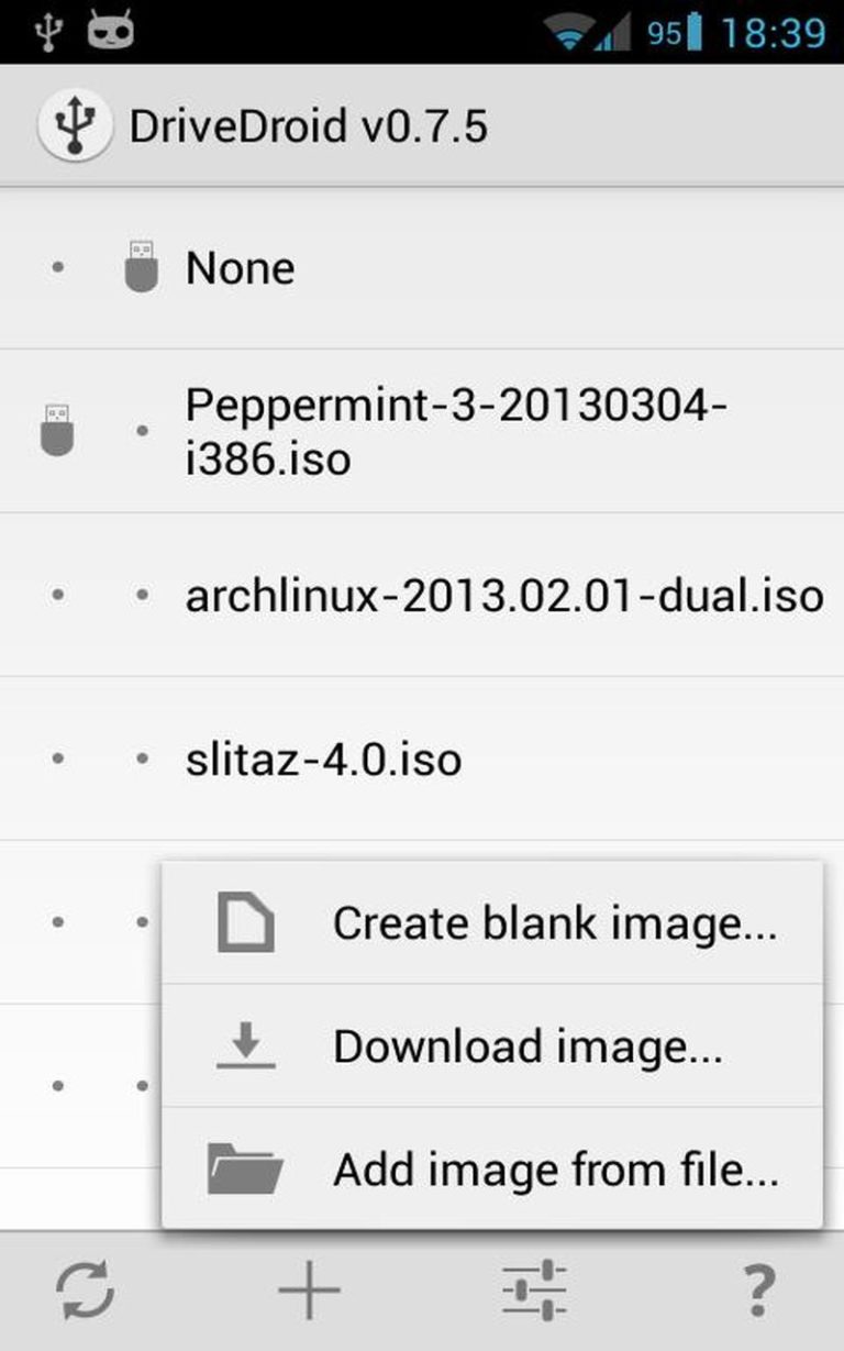 DriveDroid transforme votre Android en Bootable Device