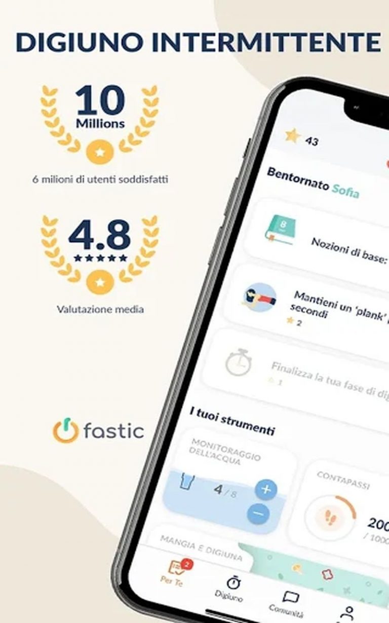 Fastic: application de jeûne intermittent