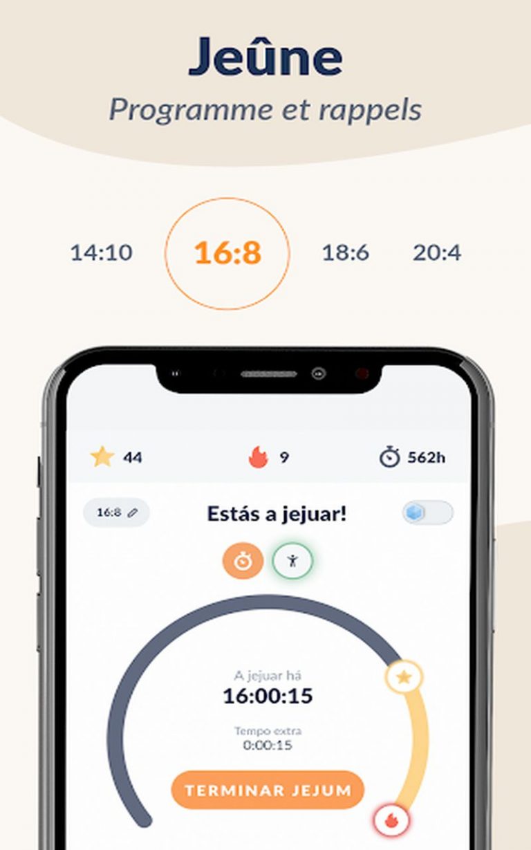 Fastic: application de jeûne intermittent