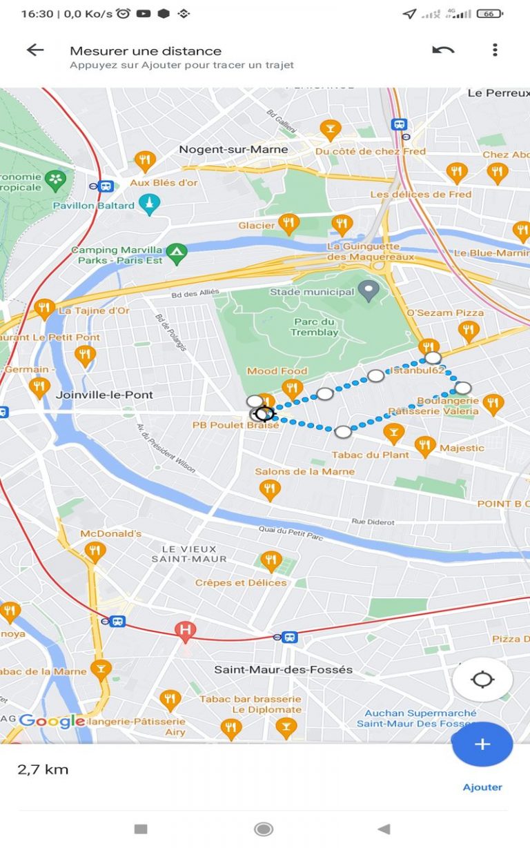 Tuto: mesurer une distance avec Google Maps Android